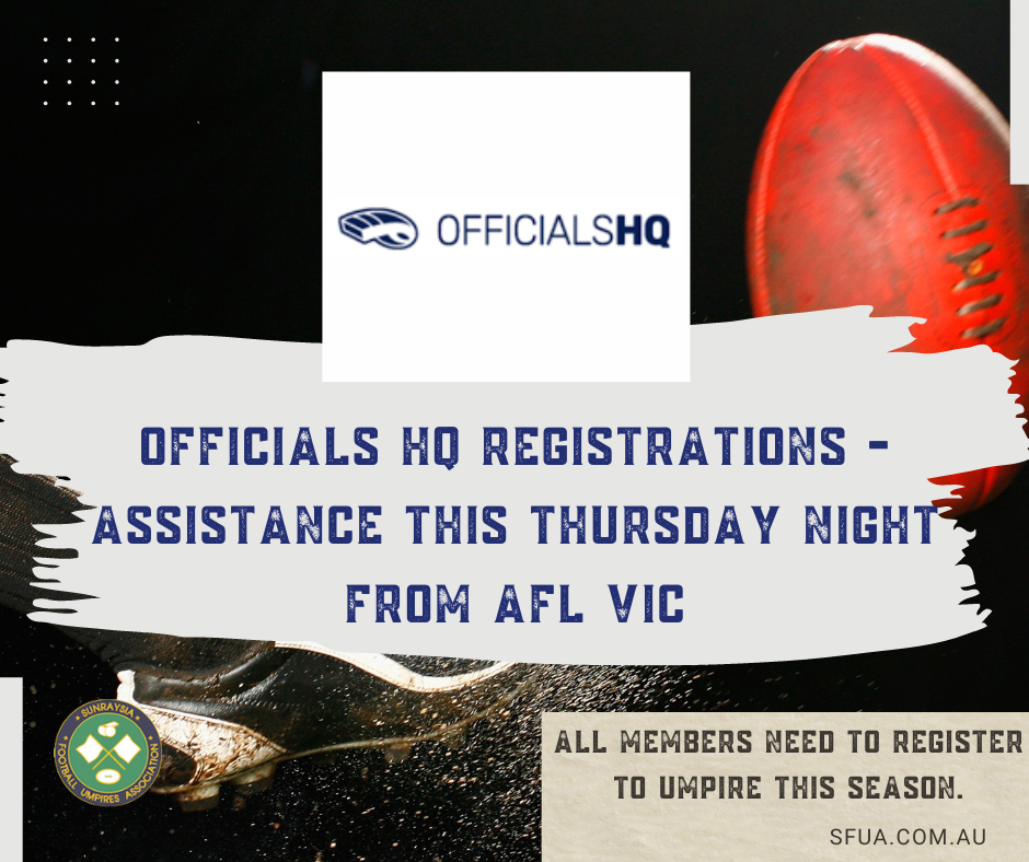 Sunraysia Football Umpires Association